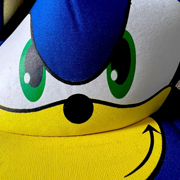 Accessories | 3 Sonic The Hedgehog Kids Hats Adjustable | Poshmark
